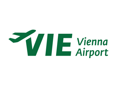Viedenské letisko Logo obchodníka